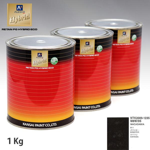 ★関西ペイントハイブリッド エコ　1液ウレタン塗料を小分けで販売しております。★無地缶に詰め替えてのお届けとなります。★主な使用車種　・ 911 ・ ボクスター ・ ケイマン※希釈済の為、そのまま塗装できます。※別途、ハイブリッド用クリヤー...