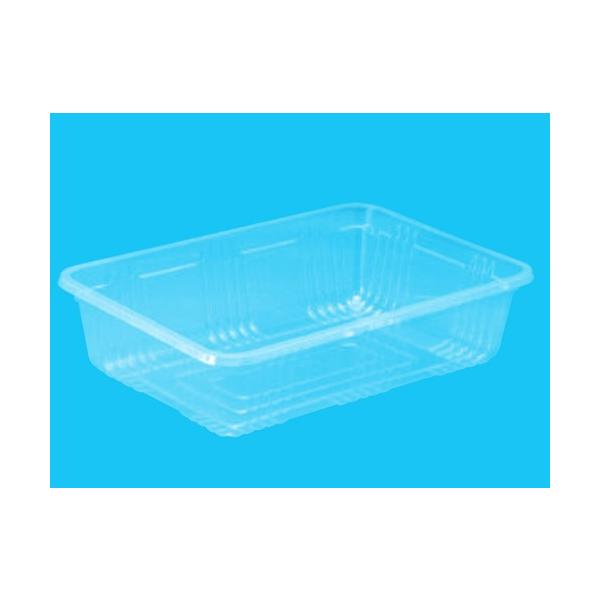 規格：長辺203mm×短辺140mm×高さ50mm材質：A-PET重量/枚：16.6gメーカー：ミネロン化成工業株式会社1ケース：100枚×8袋入り