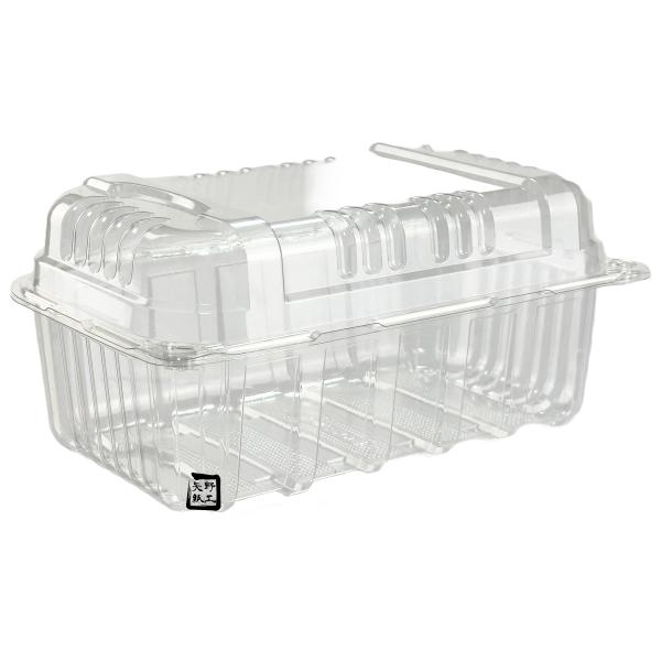 規格：長辺226(210)mm×短辺145(125)mm×高さ105(本体67+フタ45)mm※()は内寸材質：A-PET仕様：本体蓋一体型、ボタン嵌合、穴無し重量/枚：34.9gメーカー：信和株式会社1ケース：50枚×8袋入り●用途●ぶど...