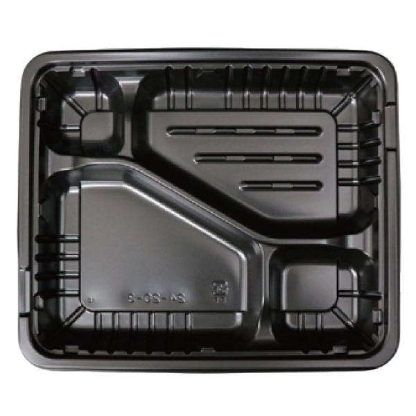 ※ご注意ください※個人宅配送不可の為、お届け先住所に農園名、店舗名、営業所名等屋号が必須となります。規格：238×200.5×33.3mm材質：本体PP、フタPS色・柄：本体黒、フタ透明仕様：内嵌合、本体のみレンジ対応(蓋対応不可)耐熱温度...