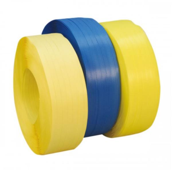 ※ご注意ください※個人宅配送不可の為、お届け先住所に農園名、店舗名、営業所名等屋号が必須となります。規格：幅15.5mm×1000m巻材質：PP引張強度：(N)980以上、(kgf)100以上破断伸度：20%以下色：青メーカー：司化成工業株...