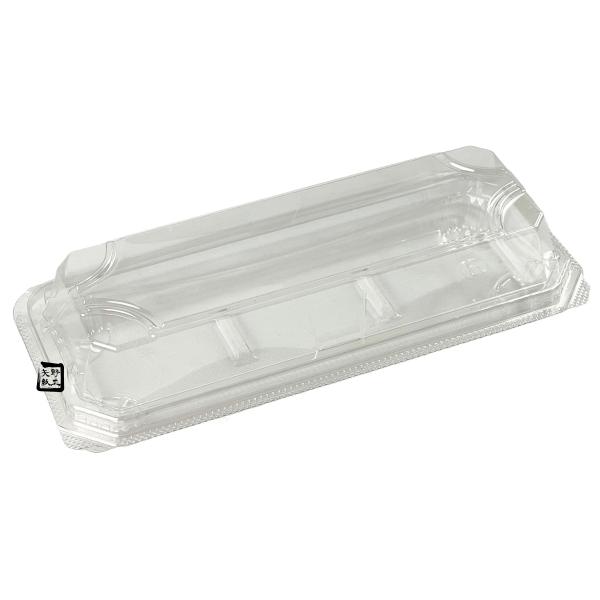 ※ご注意ください※個人宅配送不可の為、お届け先住所に農園名、店舗名、営業所名等屋号が必須となります。外寸：192×82×高さ40(蓋23)mm材質：エコAPET仕様：外嵌合蓋、レンジ不可色・柄：本体/透明、蓋/透明メーカー：エフピコチューパ...