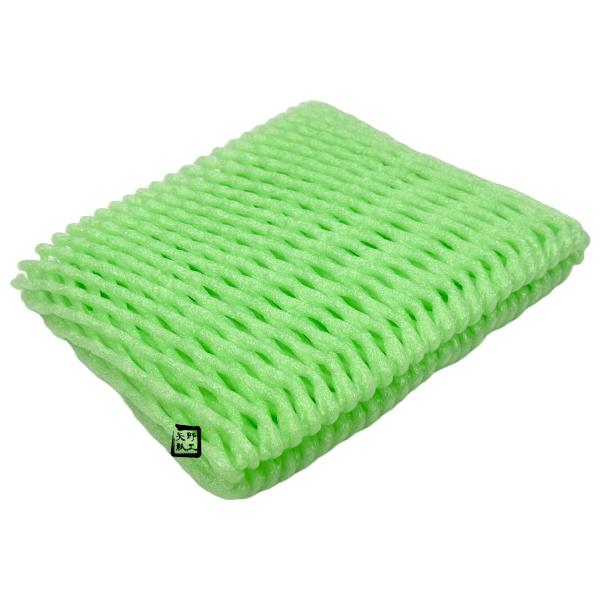 規格：約11cm材質：ポリチレン(PE)色：グリーン仕様：ダブル、ワイドタイプ1ケース：100枚×10袋入り※沖縄県配送不可ぶどうに特化した幅広なフルーツキャップです。