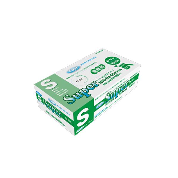 ※ご注意ください※個人宅配送不可の為、お届け先住所に農園名、店舗名、営業所名等屋号が必須となります。サイズ：S 粉無材質：合成ゴム(NBR)色：ホワイト/白メーカー：フジナップ株式会社1箱：100枚入り