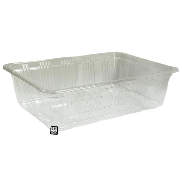 規格：長辺255(内寸245)mm×短辺185(内寸170)mm×高さ72mm材質：A-PET重量：22.9g(1枚あたり)メーカー：信和株式会社1ケース：100個×8袋入り