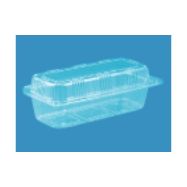 規格：長辺183(内寸165)mm×短辺93(内寸70)mm×高さ64mm 本体+フタ：高さ42+22mm ボタン嵌合材質：OPS重量：7.3g(1枚あたり)メーカー：信和株式会社1ケース：100個×9袋入り●目安●房付きミニトマト約200g