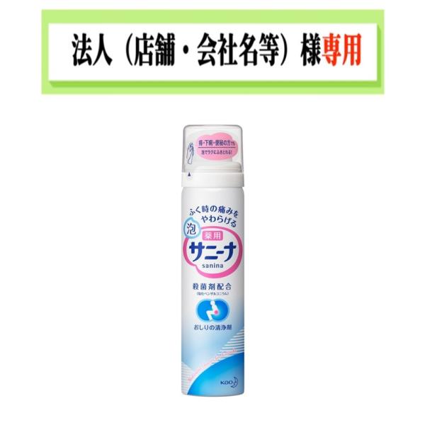お届け先に法人（店舗・会社名）様記入をお願いいたします（備考欄でも可）おしりをふくときの痛みをやわらげ、スッキリ清潔に保つ薬用清浄剤です。やさしい泡タイプで、痔・下痢・便秘の方でもラクにふけます。●消炎剤（グアイアズレン）が肛門周辺部のかぶ...