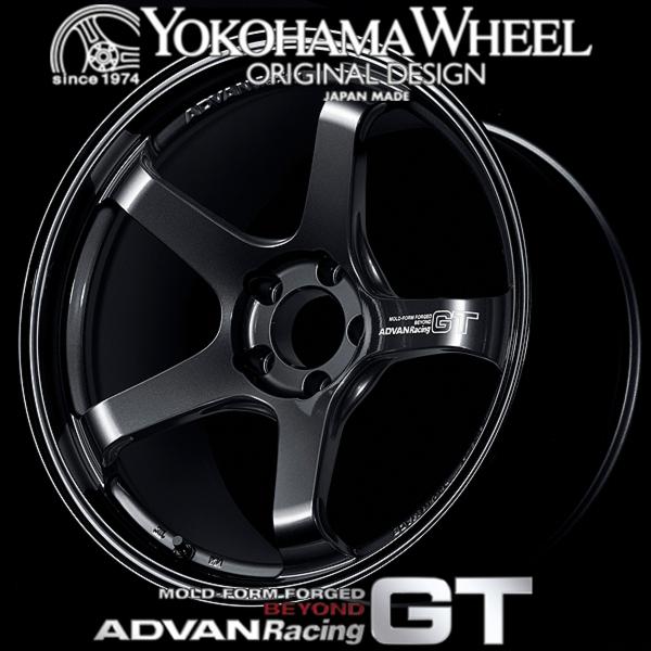 ★画像はイメージです★●商品名：アドバンGT ADVAN GT BEYOND●ホイールサイズ：18×11.0J　5/114.3　+15●カラー：レーシングチタニウムブラック●ディスクコンケイブC-5●鍛造ホイール/1ピース●備考1：マッチン...