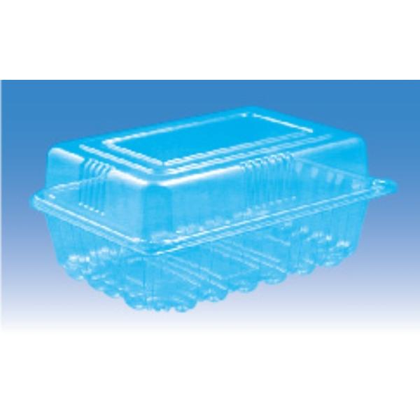 材質：A-PETサイズ：237(220)x171(152)x100mm本体+蓋:60+45mm（　）は内寸重量：41.2g＊0H穴無　50枚ポリ袋入り＊ブドウ約1kg用に最適＊使いやすさと強度、店頭での訴求効果を追求したSHINWAオリジナ...