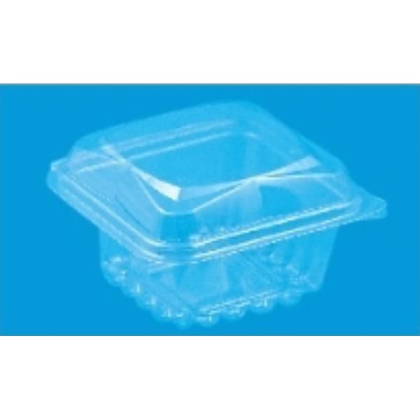 材質：OPSサイズ：110(90)x110(90) 高さ：64mm（　）は内寸重量：6.8g ＊4H穴有　100枚ポリ袋入り＊ミニトマト チェリー約200~230g用に最適＊使いやすさと強度、店頭での訴求効果を追求したSHINWAオリジナル...