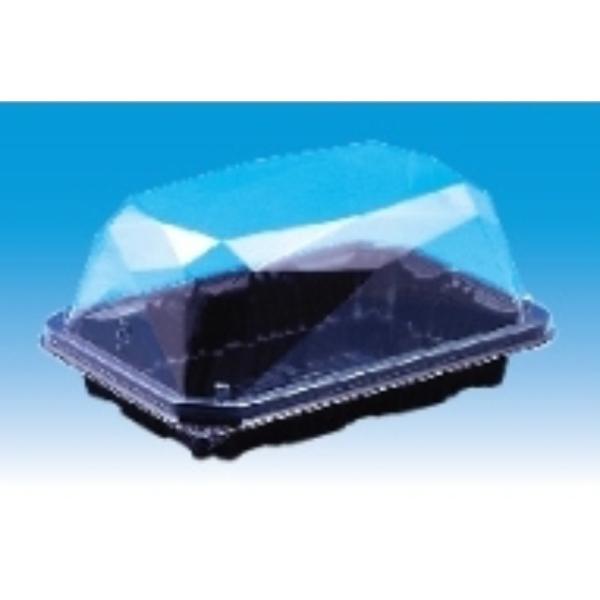 材質：A-PETサイズ：本体 黒 168(142)x117(90)x26mm 蓋 168(142)x117(90)x55mm（　）は内寸重量：本体 10.5g 蓋 14.5g＊本体/蓋各50枚ポリ袋入り＊蓋は見栄えの良いダイヤモンドカットに...