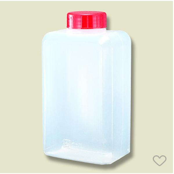 材質：ポリエチレンサイズ：長辺70x短辺50x高128mm容量：約360ml＊耐熱温度：65℃＊醤油やソースの調味料入れとしてお馴染みのお弁当に欠かせないタレビン容器です。＊電子レンジ使用不可/オーブンレンジ使用不可