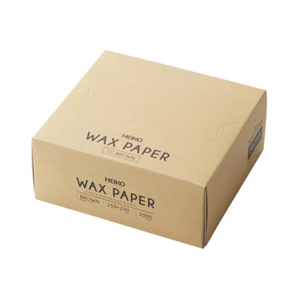 材質：晒＋パラフィン加工サイズ：153x270mm＊耐熱温度：60℃　耐水性：あり　耐油性：あり＊バージンパルプ100%の紙にワックスを含浸させた、耐油性のあるシートです。＊耐水耐油加工のあるシートです。＊ドーナツやパン、ピザ、サンドイッチ...