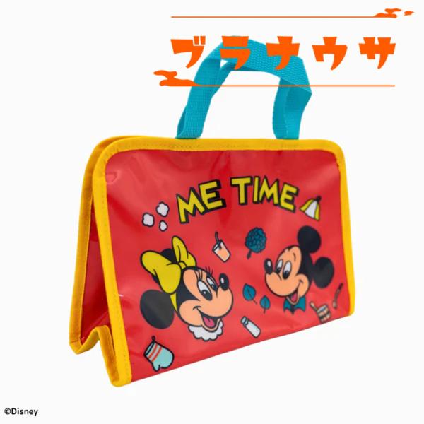 ディズニーのスパバッグが登場！表面にはミッキーマウスとミニーマウス?サイド側にはドナルドダックがプリントされていて可愛い♪シャンプーや石鹸など、スパグッズをまとめて持ち運びできるバッグです！濡れたものを入れても大丈夫♪サイズサイズ:約W18...