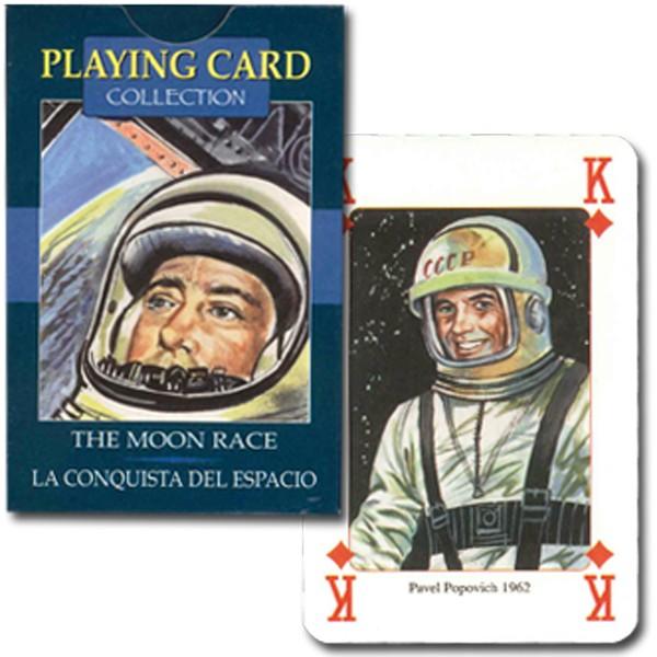 『月面着陸競争』がテーマのトランプ。月面着陸という目標の達成に向けて、人類が歩んできた歴史を感じることが出来ます。お子様へのプレゼントにもおすすめです。内容（一部抜粋）◆スペードのA：Buzz Aldrin(バズ・オルドリン)◆ハートのA：...