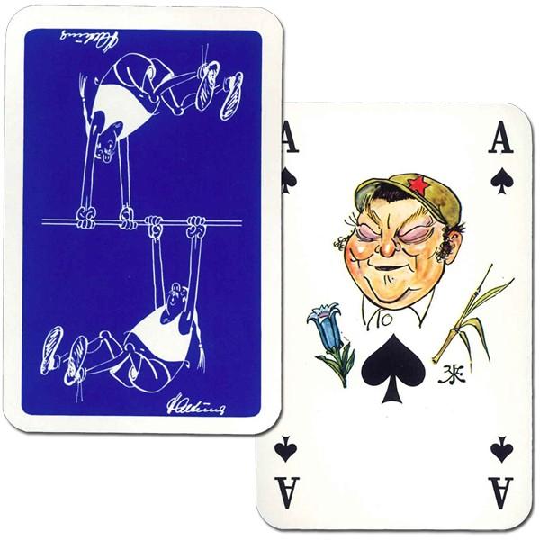 “SKAT（スカート）”とはドイツでポピュラーなカードゲームで、32枚のトランプを使います。日本では、トランプといえば52枚ですがドイツでは32枚が一般的。同じくスペインやイタリアでは40枚など、伝統的なカードゲームには、地方毎に特徴あるト...