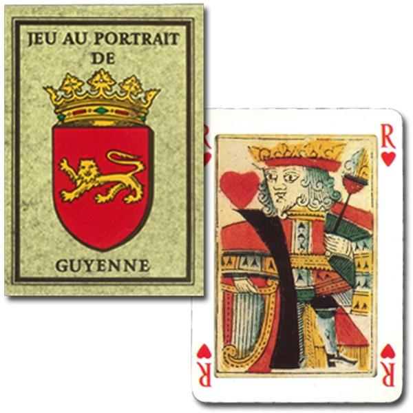 18世紀後半のカード作りの名人、JEAN GROSSARD（ジャン・グロッサール）の手による美しいトランプ。クラシックな雰囲気が漂う復刻版トランプです。原画はパリ国立図書館に所蔵されています。ちなみにタイトルの“GUYENNE（ギュイエンヌ...