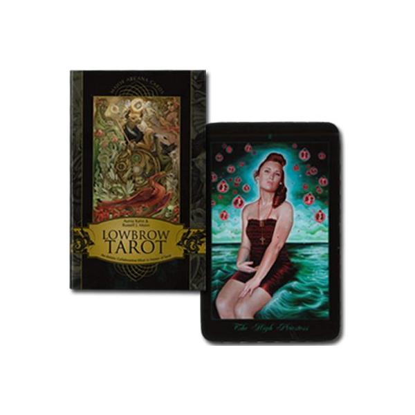 23名のロウブロウ・アーティストによって制作された、大アルカナのみの22枚組タロットカード。カードは、大アルカナと呼ばれる22枚組み。カード番号と英語によるカード名称が書かれています。裏柄は正位置と逆位置の区別がつくタイプ。付属品：・オリジ...