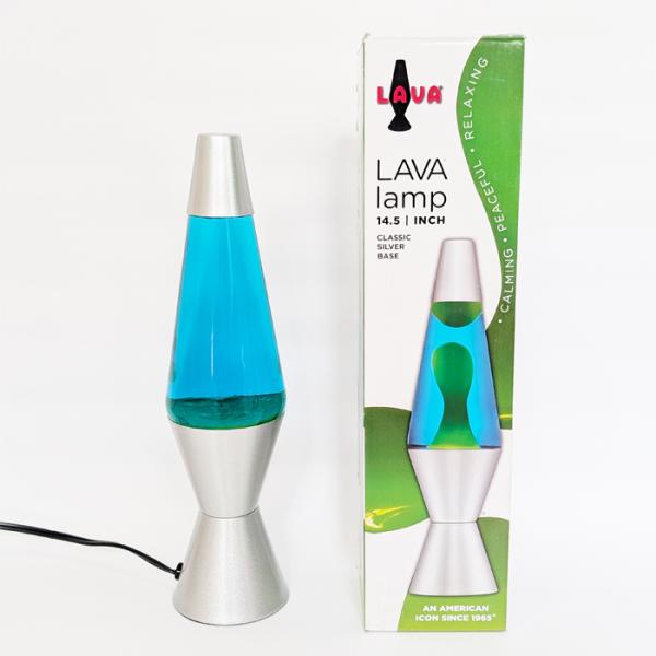 【ITEM】70年代サイケブームの中、世界中で人気となったラバライト(Lava Light)がアメリカより入荷いたしました。着色された液体とワックスが入った透明な管を電球の熱で温めると、液体の中でスライム状に変化したワックスがLava(溶岩...
