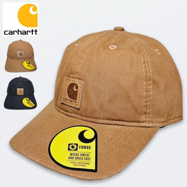 【ITEM】ウォッシュ加工を施したキャンバスにカーハートのアイコンでもあるスクエアロゴラベルを施したシンプルで使いやすいキャップです。サイズはマジックテープで調整可能で、その調節部分にはCarharttの文字が刺繍で入っています。男女ともに...