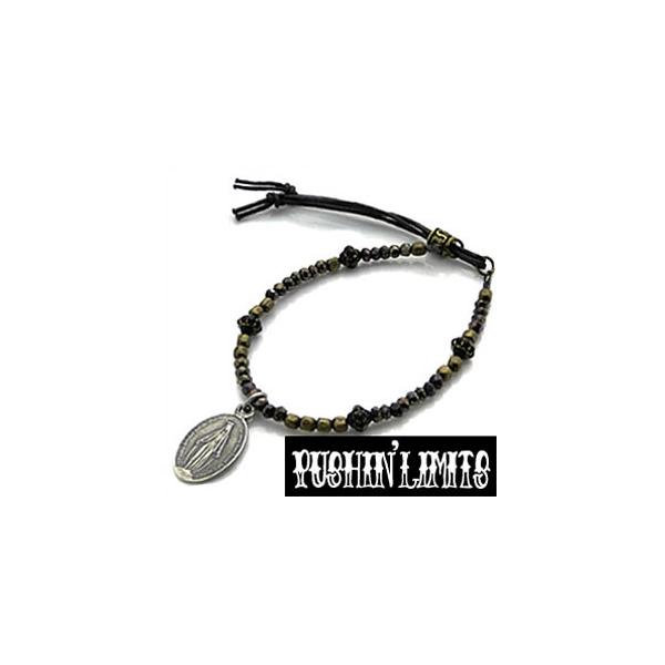 プッシンリミッツ Pushin'Limits ブレスレット【商品情報】素材：チェコクリスタル【サイズ】腕周り：約82〜87cm【付属品】小袋