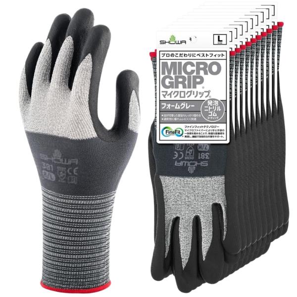 「商品情報」説明【マイクロファイバーによるフィット性、作業性】マイクロファイバーで内面のフィット感を高め、プロの仕事に求められる作業性とグリップ力を実現。 【摩耗に強くムレにくいスベリ止め】ニトリルゴムを手のひらにコーティングしているため油...