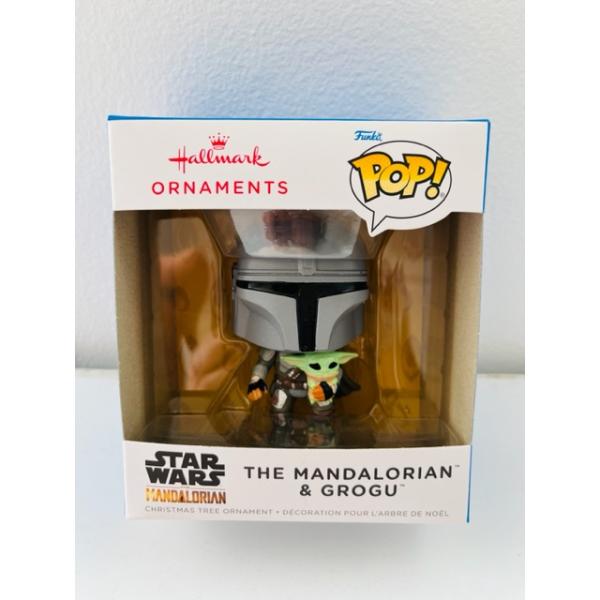 【発売日：2023年04月15日】STAR WARS   　　　スター・ウォーズ The Mandalorian &amp;GROGU　　　　　マンダロリアン&amp;グロー Hallmark Ornaments POP!  　　　　ホール...