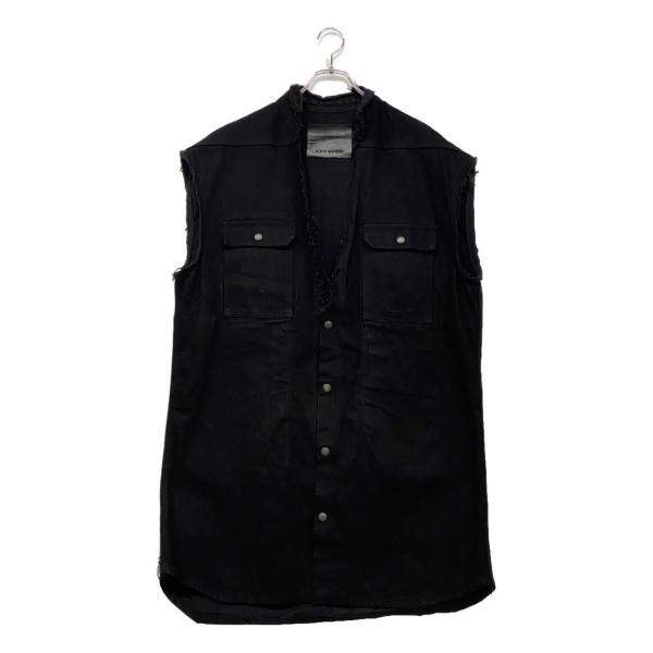 リック オウエンス ダークシャドウ ベスト RR02B2736-HBLKJP メンズ