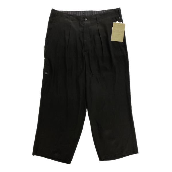 出品日:20260123 性別:メンズ シーズン:SS（春夏） カラー:ブラック系 状態ランク:B ブランド:ヨウジヤマモトプールオム ブランド:YOHJI YAMAMOTO POUR HOMME モデル:25SS 型番:HP-P24-457