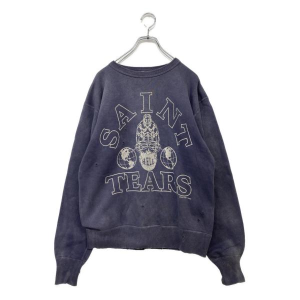 出品日:20260307 性別:メンズ シーズン:AW（秋冬） カラー:ブルー系 状態ランク:B ブランド:セントマイケル ブランド:SAINT MICHAEL×DENIM TEARS モデル:21SS