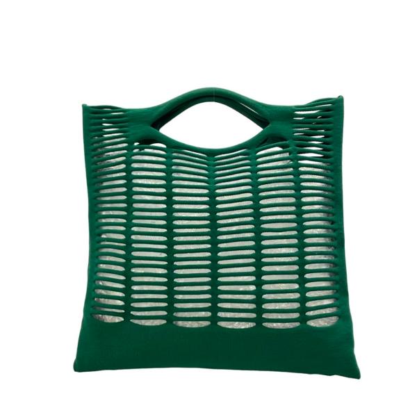 出品日:20260227 性別:レディース ジャンル1:バッグ ジャンル2:ハンドバッグ シーズン:ALL（オールシーズン） カラー:グリーン系 状態ランク:B ブランド:グッドグッズ イッセイ ミヤケ ブランド: GOOD GOODS I...