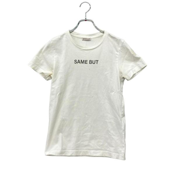 出品日:20260329 性別:レディース ジャンル1:ファッション ジャンル2:半袖Ｔシャツ シーズン:SS（春夏） カラー:ホワイト系 状態ランク:D ブランド:モンクレール ブランド: MONCLER 型番:C-SCOM-20-45767