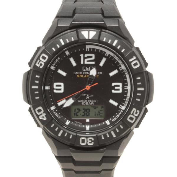 出品日:20260228 性別:メンズ ジャンル1:時計 ジャンル2:腕時計 シーズン:ALL（オールシーズン） カラー:ブラック系 状態ランク:A ブランド:キューアンドキュー ブランド: Q&amp;Q 型番:UP08