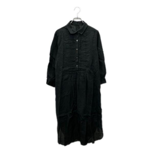 出品日:20250929 性別:レディース ジャンル1:ファッション ジャンル2:長袖ワンピース シーズン:SS（春夏） カラー:ブラック系 状態ランク:B 素材:麻 ブランド:マーガレットハウエル ブランド: MARGARET HOWELL