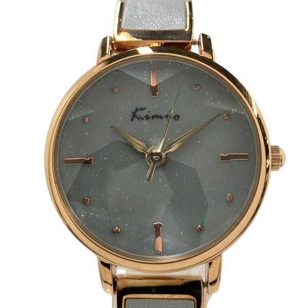 出品日:20260215 性別:レディース ジャンル1:時計 ジャンル2:腕時計 シーズン:ALL（オールシーズン） カラー:ゴールド系 状態ランク:B ブランド:キミオ ブランド: Kimio 型番:Z6300M