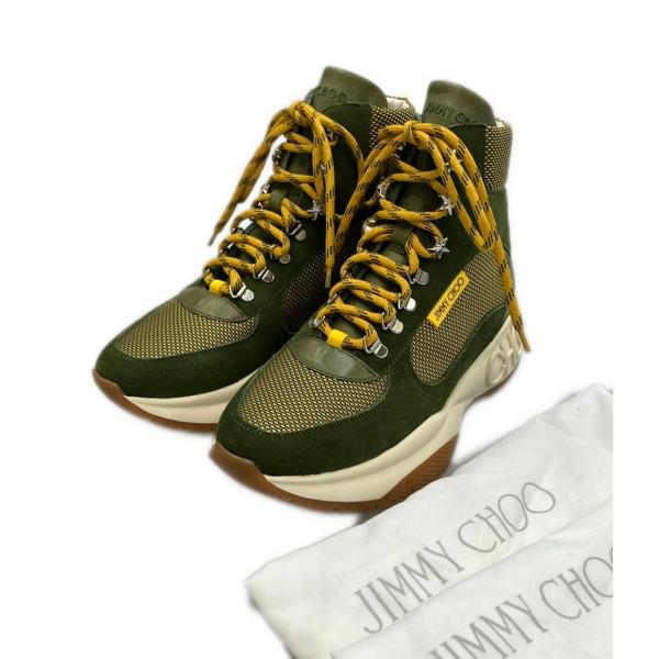 出品日:20260117 性別:メンズ ジャンル1:ファッション ジャンル2:その他ブーツ シーズン:ALL（オールシーズン） カラー:カーキ系その他 状態ランク:B ブランド:ジミーチュウ ブランド: Jimmy Choo