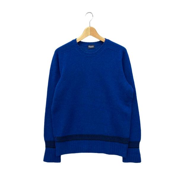 出品日:20251009 性別:メンズ ジャンル1:ファッション ジャンル2:ニット シーズン:AW（秋冬） カラー:ブルー系 状態ランク:B ブランド:ドルモア ブランド: DRUMOHR