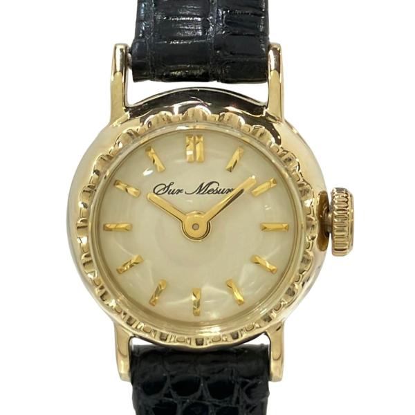 出品日:20260215 性別:レディース ジャンル1:時計 ジャンル2:腕時計 シーズン:ALL（オールシーズン） カラー:ゴールド系 状態ランク:B ブランド:シュール・ムジュール ブランド: Sur Mesure