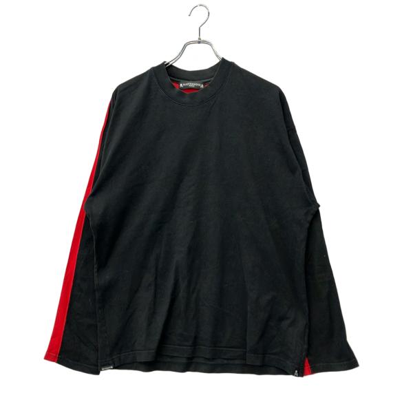 出品日:20260426 性別:メンズ ジャンル1:ファッション ジャンル2:長袖Ｔシャツ シーズン:SS（春夏） カラー:ブラック系 状態ランク:B ブランド:マスターマインドワールド ブランド: mastermind world 型番:...