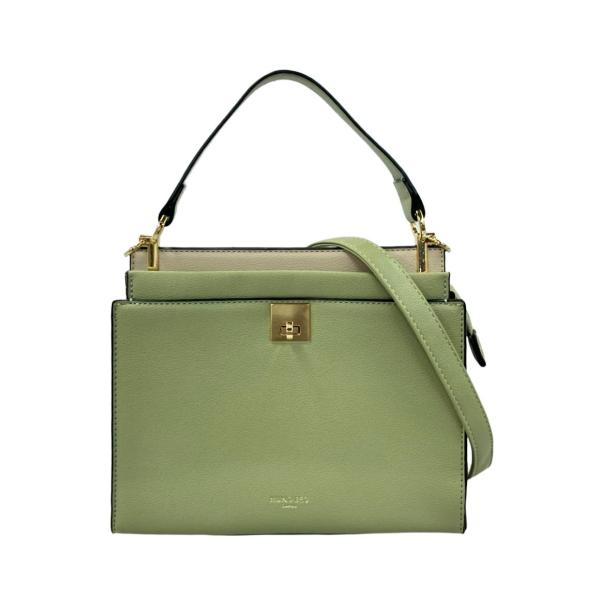 出品日:20250415 性別:レディース ジャンル1:バッグ ジャンル2:ショルダーバッグ シーズン:ALL（オールシーズン） カラー:グリーン系 状態ランク:B ブランド:ハンドレッド ブランド: HUND RED