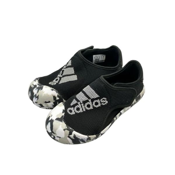 出品日:20251204 性別:キッズ ジャンル1:ファッション ジャンル2:サンダル シーズン:ALL（オールシーズン） カラー:ブラック系その他 状態ランク:B ブランド:アディダス ブランド: adidas 型番:ID7859