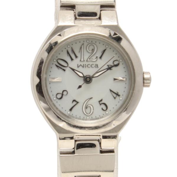 出品日:20260124 性別:レディース ジャンル1:時計 ジャンル2:腕時計 シーズン:ALL（オールシーズン） カラー:シルバー系 状態ランク:C ブランド:シチズン ブランド: CITIZEN ライン:ウィッカ wicca 型番:E...