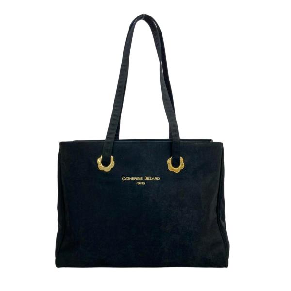 出品日:20250407 性別:レディース ジャンル1:バッグ ジャンル2:トートバッグ シーズン:ALL（オールシーズン） カラー:ブラック系 状態ランク:B ブランド:カトリーヌべザール ブランド: CATHERINE BEZARD