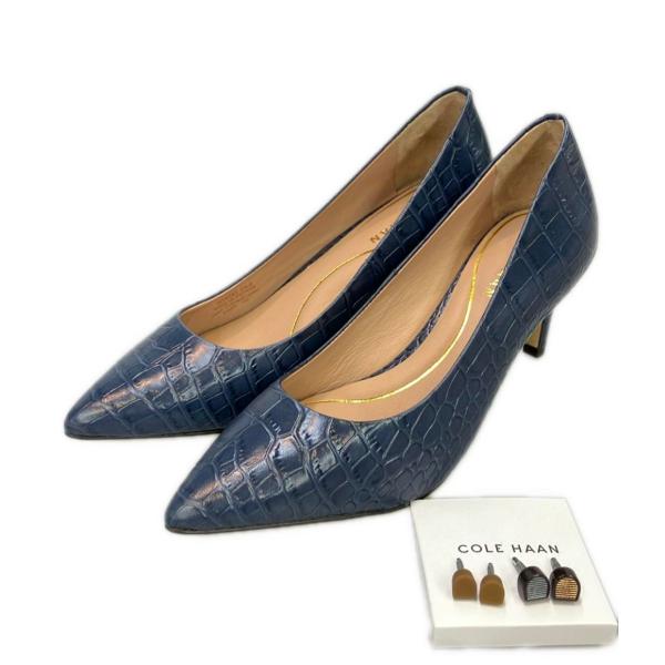出品日:20260108 性別:レディース ジャンル1:ファッション ジャンル2:パンプス シーズン:ALL（オールシーズン） カラー:ネイビー系その他 状態ランク:A ブランド:コールハーン ブランド: COLE HAAN 型番:W26382