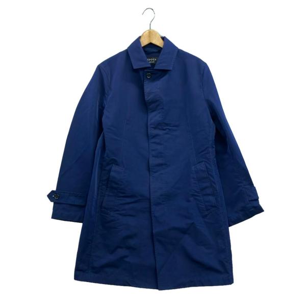 出品日:20250221 性別:メンズ ジャンル1:ファッション ジャンル2:ステンカラーコート シーズン:AW（秋冬） カラー:ブルー系その他 状態ランク:B ブランド:エポカウォモ ブランド: EPOCA UOMO