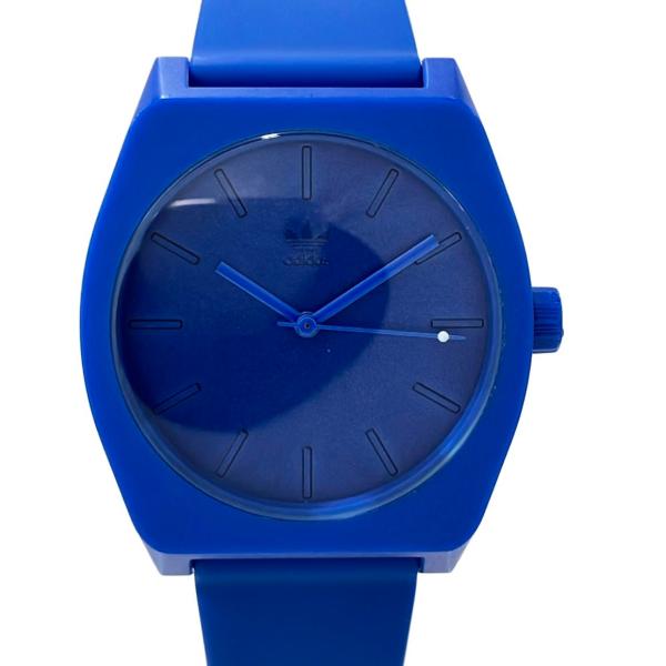 出品日:20260126 性別:メンズ ジャンル1:時計 ジャンル2:腕時計 シーズン:ALL（オールシーズン） カラー:ブルー系 状態ランク:B ブランド:アディダス ブランド: adidas ライン:PROCESS SP1 型番:Z10...