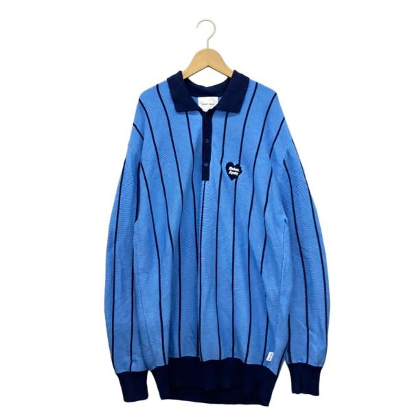 出品日:20251009 性別:レディース ジャンル1:ファッション ジャンル2:ポロシャツ シーズン:AW（秋冬） カラー:ブルー系 状態ランク:B ブランド:スチューデントアパシー ブランド: Student Apathy