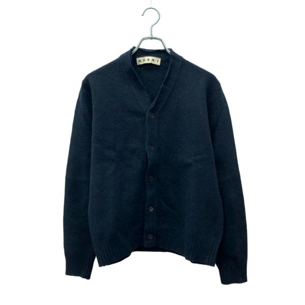 出品日:20251212 性別:メンズ ジャンル1:ファッション ジャンル2:カーディガン シーズン:AW（秋冬） カラー:ネイビー系 状態ランク:B ブランド:マルニ ブランド: MARNI