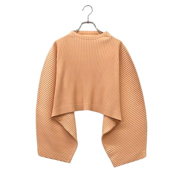 出品日:20260305 性別:レディース ジャンル1:ファッション ジャンル2:カットソー シーズン:ALL（オールシーズン） カラー:オレンジ系その他 状態ランク:A ブランド:イッセイミヤケオムプリッセ ブランド: ISSEY MIY...