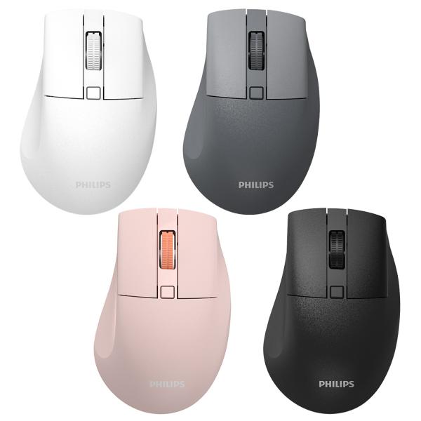 【発売日：2026年04月24日】世界的な家電メーカー「PHILIPS」から、3段階のDPI調整機能を備えた、ビジネスに最適な4ボタン高機能ワイヤレスマウスが登場！●作業に合わせて速度を変える3段階DPI調整手元のボタンでカーソル速度を80...